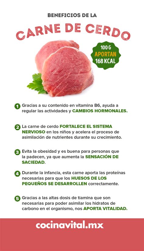 Beneficios De La Carne De Cerdo Para El Consumo Humano Cocina