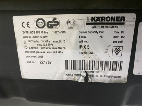 Karcher Hogedrukreiniger Warmwater Hds M Eco V K Rcher Voorthuizen
