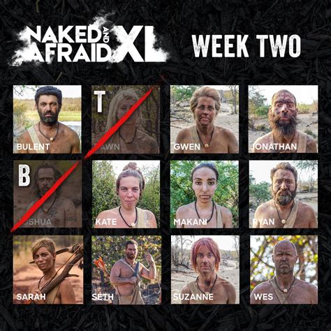 Naked And Afraid On Twitter See Who S Still Standing Going Into The