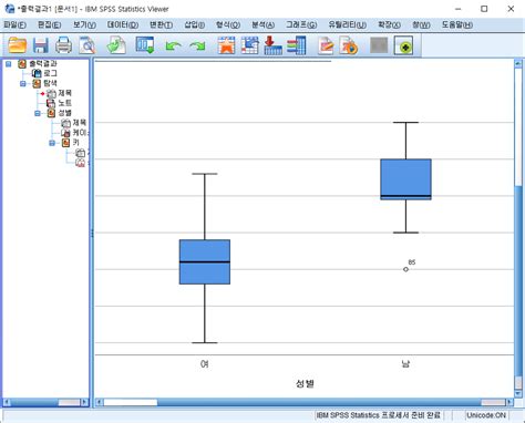 02 6 상자그림 box plot AI와 빅데이터의 기본개념인 통계학 SPSS와 python으로