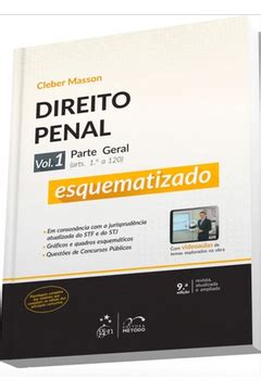 Livro Direito Penal Esquematizado Parte Geral Vol 1 Cleber Masson