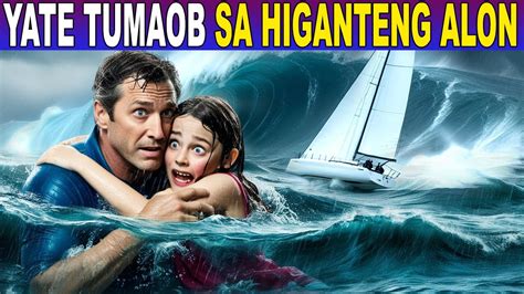 MAG AMA NA STRANDED Sa KARAGATAN Sa PAGLUBOG Ng YATE Na PINATAOB Ng