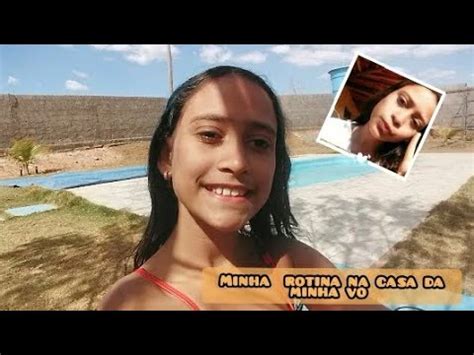 Minha Rotina Na Casa Da Minha Vo Youtube