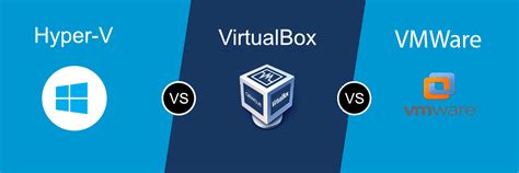 مقارنة بين virtualbox vmware و hyper v