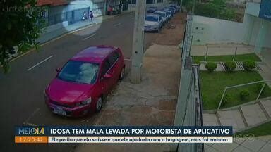 Meio Dia Paraná Foz do Iguaçu Motorista de aplicativo furta mala de