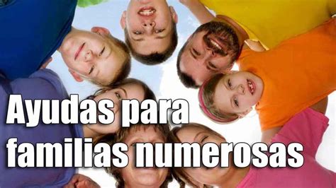 C Mo Solicitar El T Tulo De Familia Numerosa Y Qu Ayudas Puedes Pedir