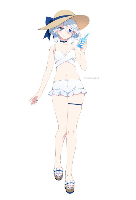 Furina Genshin Impact Drawn By Bshi Edayo Danbooru