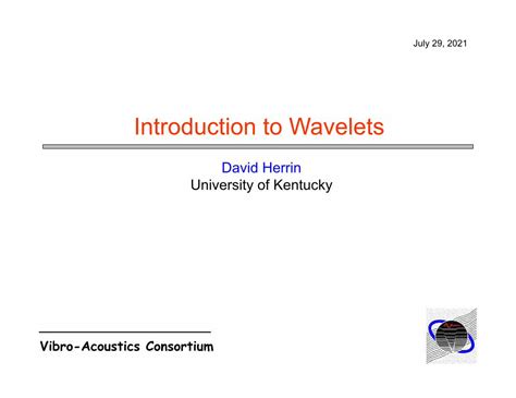 pdf introduction to wavelets dokumen tips