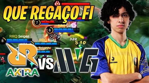 ESSA É A RRQ QUE CONHECEMOS RRQ Akira vs MALVINAS MPL Brazil YouTube