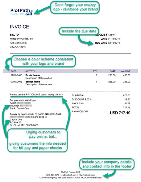 invoice payment method