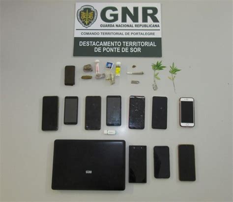 GNR detém dois homens e apreende haxixe plantas de canábis e ecstasy