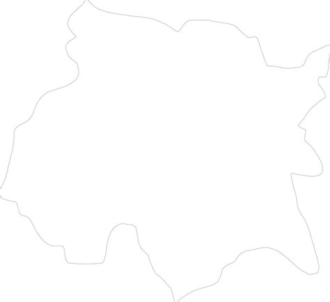 Mapa del contorno de Morelos México Vector Premium
