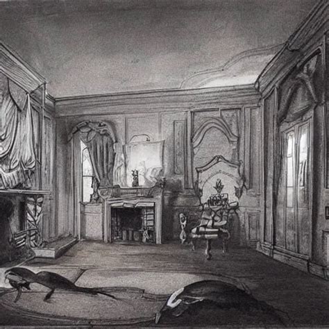 The Interior Of A Haunted Mansion Realistic Stable Diffusion OpenArt