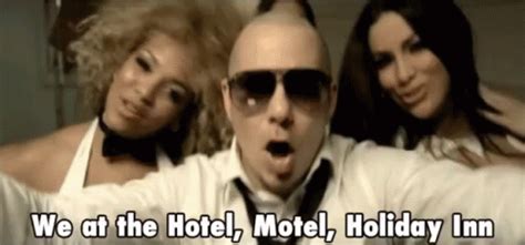 Hotel Motel Holiday Inn Hotel Pitbull We Discover Share GIFs