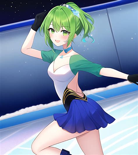 Girl With Green Hair By Krzychumen On Deviantart