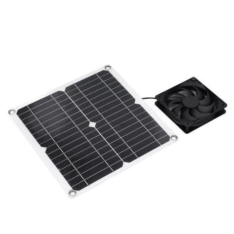 Omabeta ventilateur solaire de serre Ventilateur à énergie Solaire Kit