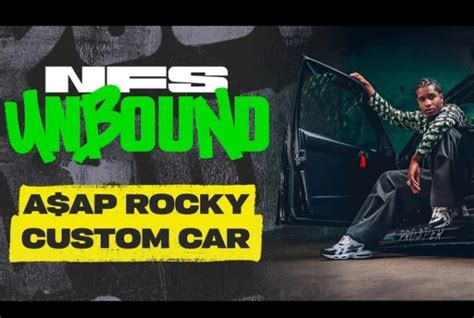 Need for Speed Unbound dévoile la voiture de A AP Rocky N Gamz