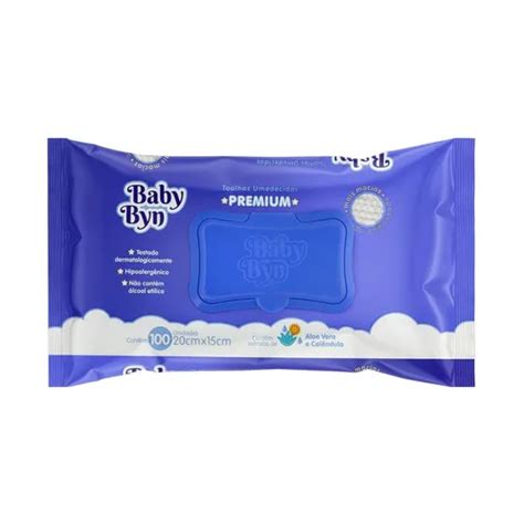 Toalhas Umedecidas Baby Byn Premium C 100 Lari Moon