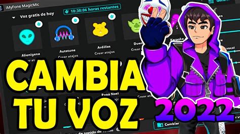 Como CAMBIAR Tu VOZ En CUALQUIER JUEGO APP O CLASES ONLINE En Tu PC