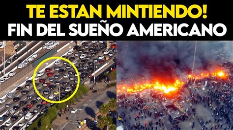 Miles Huyen De California En AGOSTO Por El Colapso Mas Grande De Su