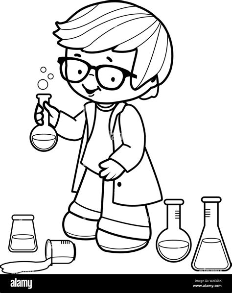Desenhos De Ciencias Para Colorir Braincp