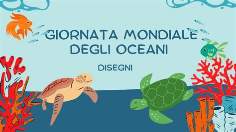 Disegni Da Colorare Per La Giornata Mondiale Degli Oceani Sostegno