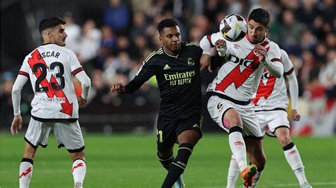 Resumen y goles del Rayo Vallecano Real Madrid 3 2 partido de la 13ª