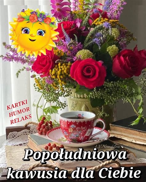 Popołudniowa kawusia dla Ciebie Twoje Karteczki
