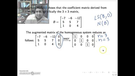 math 2010 nonsingular matrices part 1 youtube