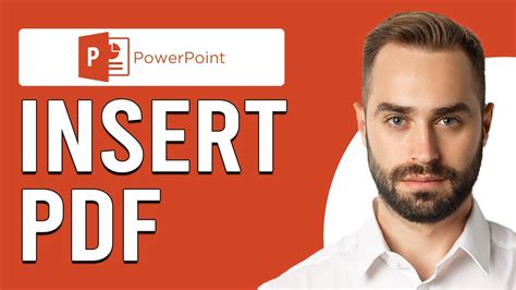 How To Insert Pdf Into Powerpoint How To Import A Pdf Into Powerpoint