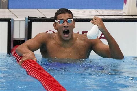 Championnats Mondiaux De Natation Le Tunisien Ayoub Hafnaoui Est