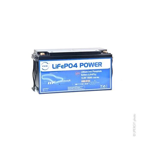 Batteria Litio Ferro Fosfato LiFePO4 12V 150Ah M8 F Panamar