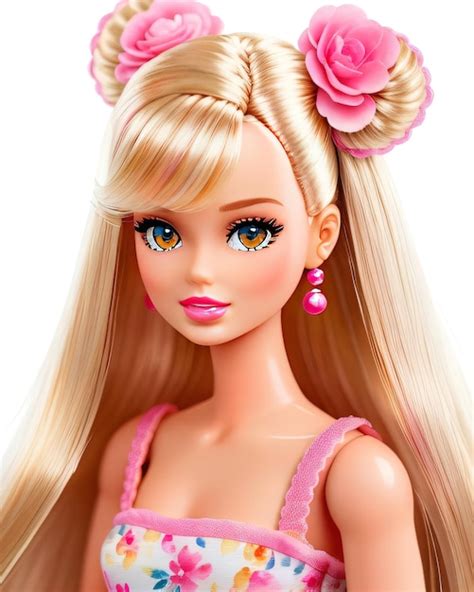 Premium Ai Image Cute Barbie Doll With Blonde Hair