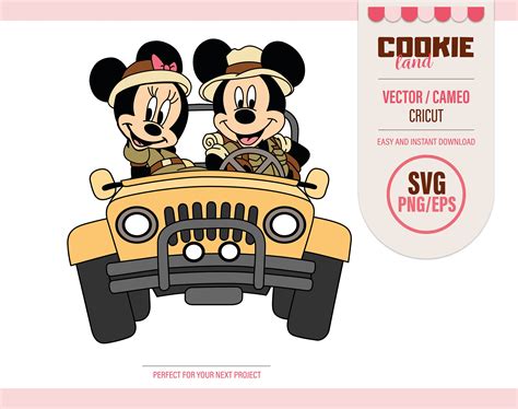 Safari Mouse Svg Eps Png And Safari Jeep Themed Etsy M Xico