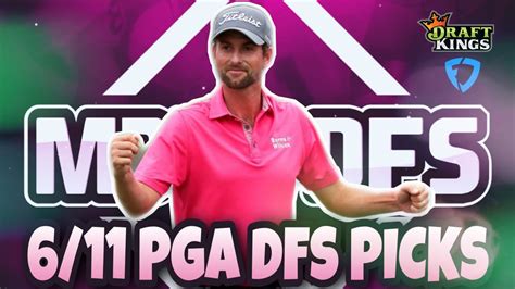 CHARLES SCHWAB CHALLENGE PGA DraftKings DFS Picks FanDuel Picks 6
