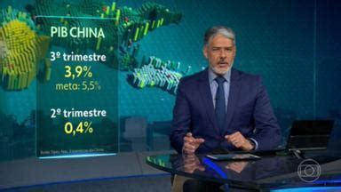 Jornal Nacional PIB da China cresce 3 9 no 3º trimestre Globoplay
