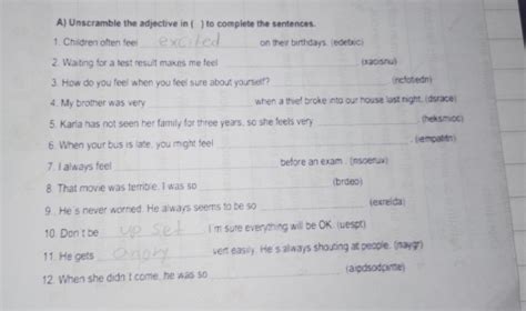 AYUDAAAAAA TENGO Q ORDENAR LOS ADJETIVOS EN INGLES Brainly Lat