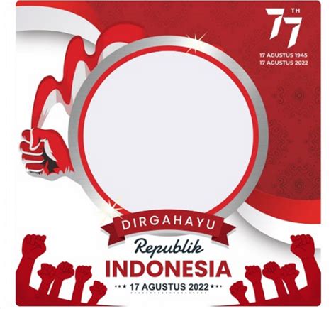 KUMPULAN Link Twibbon HUT RI Ke 77 Cocok Dipasang Di Medsos Teras Jabar