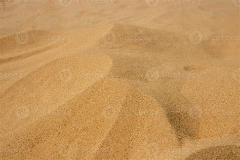 Sand Mounds On The Beach Desert Dunes Closeup Of Sand Pattern Of A