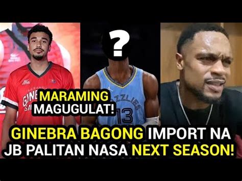 GINEBRA BAGONG IMPORT NA JACKPOT ANG GINEBRA DITO BROWNLEE PAPALITAN