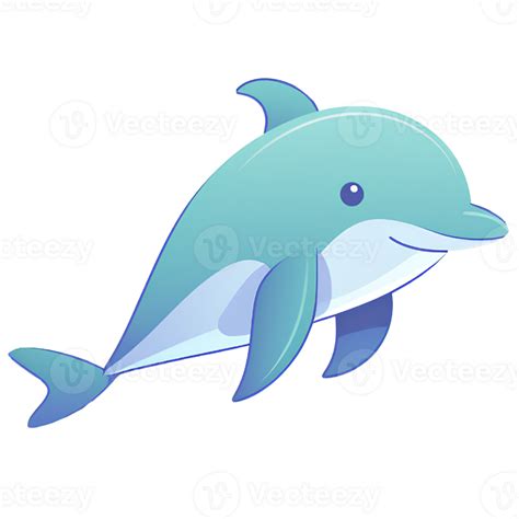 dibujos animados delfín ai generativo 28274545 PNG