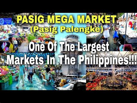 Hd Pasig Mega Market Walking Tour One Of The Largest Market In The