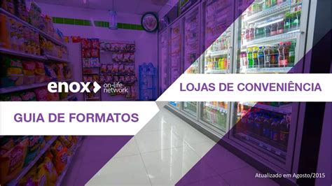 Guia de formatos loja de conveniência PPT