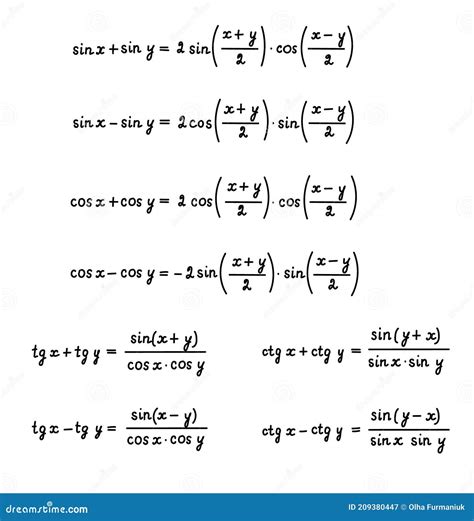 Identit S Trigonom Triques De Base Formules De Calcul Des Sommes Et