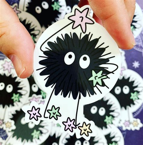 Soot Sprites Spirited Away Anime Tattoos Sticker Shop Studio Ghibli
