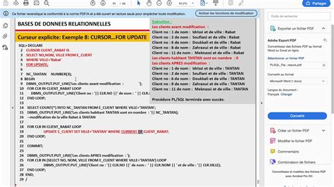lasse9 pl sql cours les curseurs explicites for update youtube