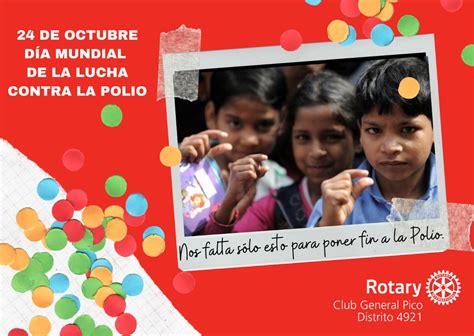 24 de octubre Día Mundial de Lucha contra la Polio infopico
