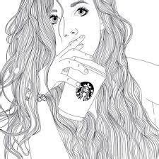 Dibujos De Chicas Tumblr Para Colorear