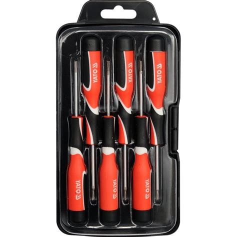 Yato Precision Torx Screwdriver Set Pcs Screwdrivers Hand Tools