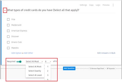 multiple choice select many questionpro help document
